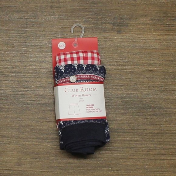 Club Room | Underwear & Socks | Nwt Club Room Packvholiday Printed ...